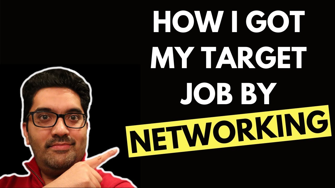How I got my target job by NETWORKING! - YouTube