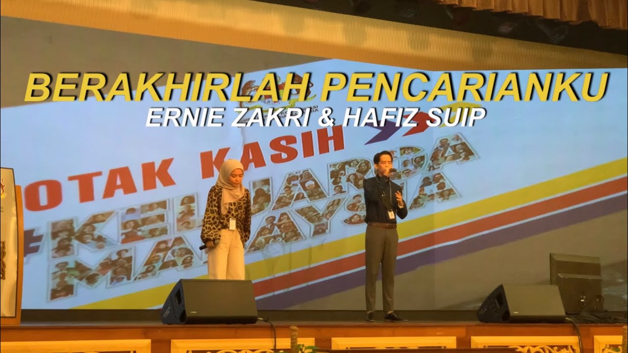 Berakhirlah Pencarianku - Hafiz Suip & Ernie Zakri | cover | Shaffasran ...