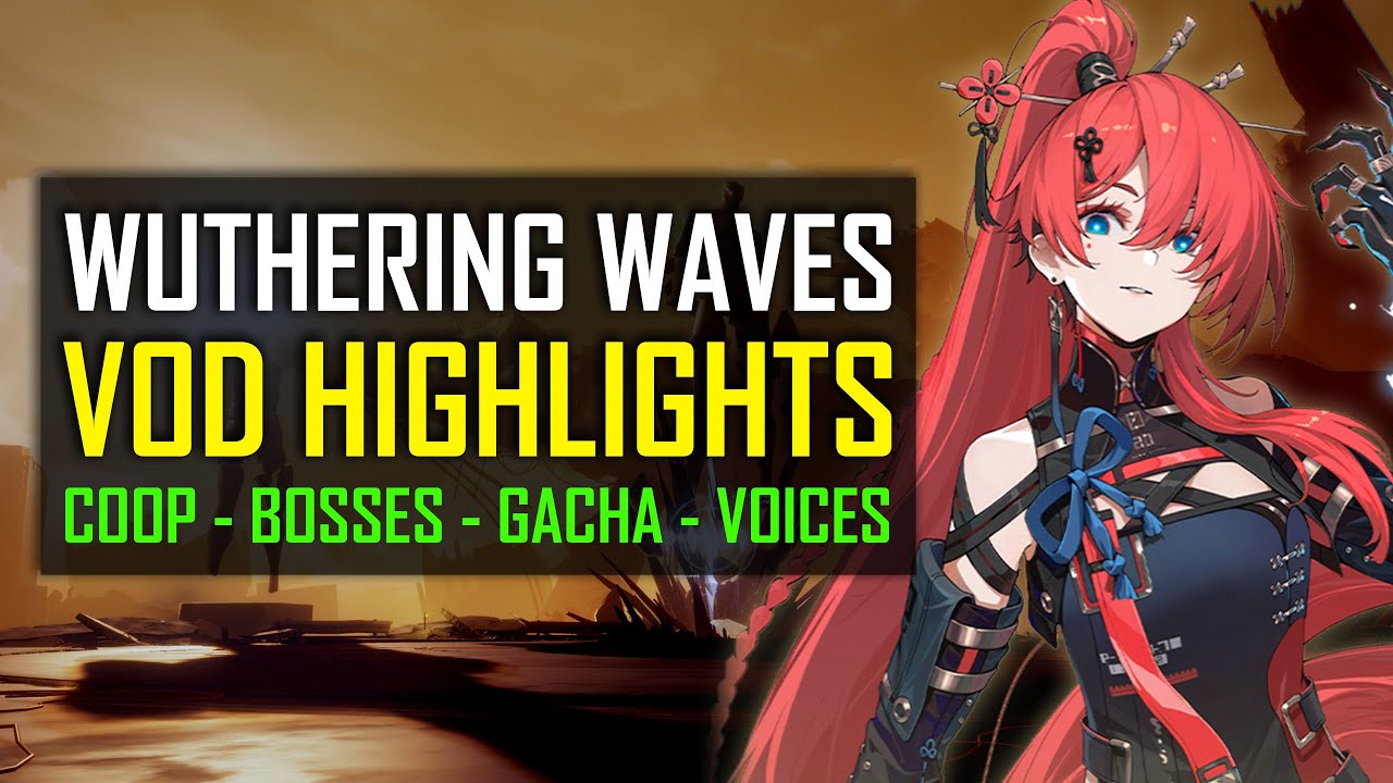 Wuthering Waves Gacha and Level 80 Endgame No HIT Boss - YouTube