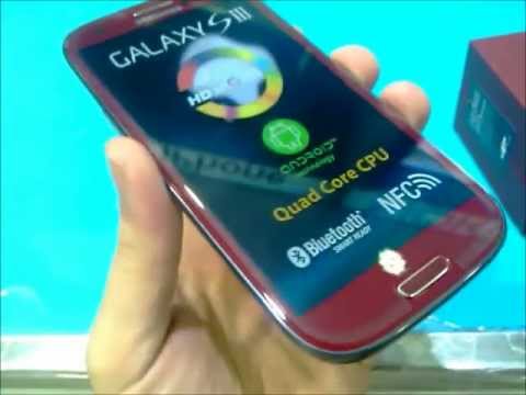 Samsung Galaxy S 3 Red