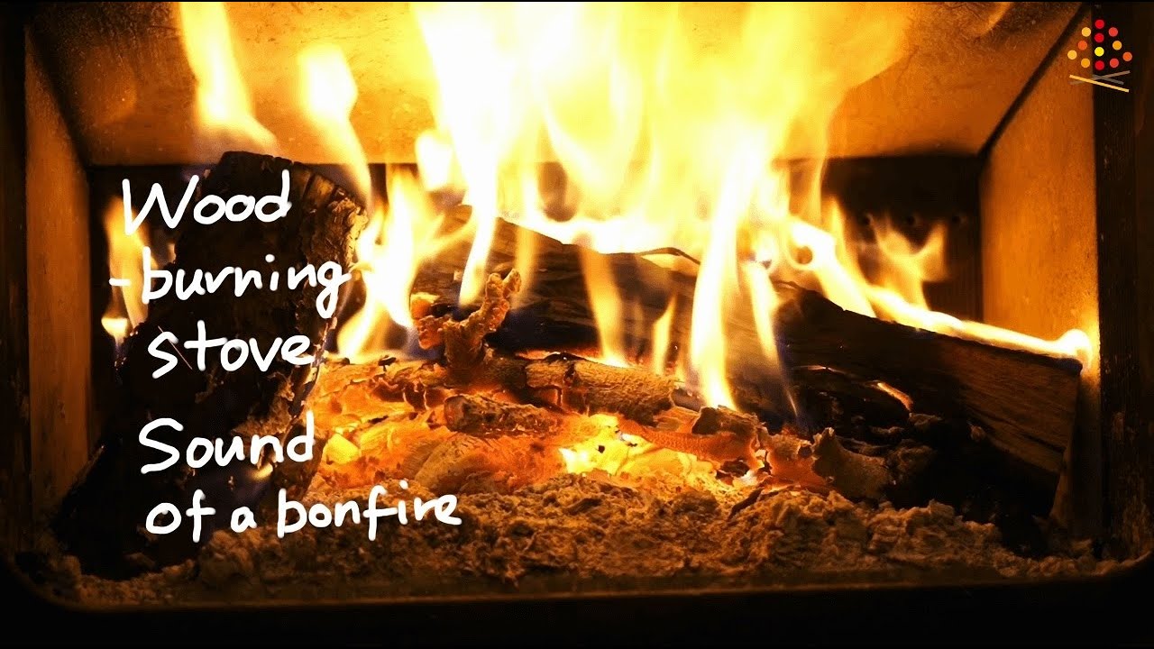 薪ストーブの炎＆焚き火の爆ぜる音｜Wood-burning stove＆ sound of a bonfire - YouTube