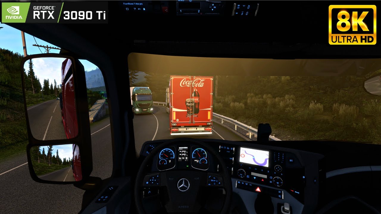 Euro Truck Simulator 2 - 8K UHD | Realistic Mods | PC Gameplay [RTX ...