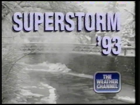 The Weather Channel - Super Storm 1993 (Part 6) - March 13 - 6:00 AM-7: ...