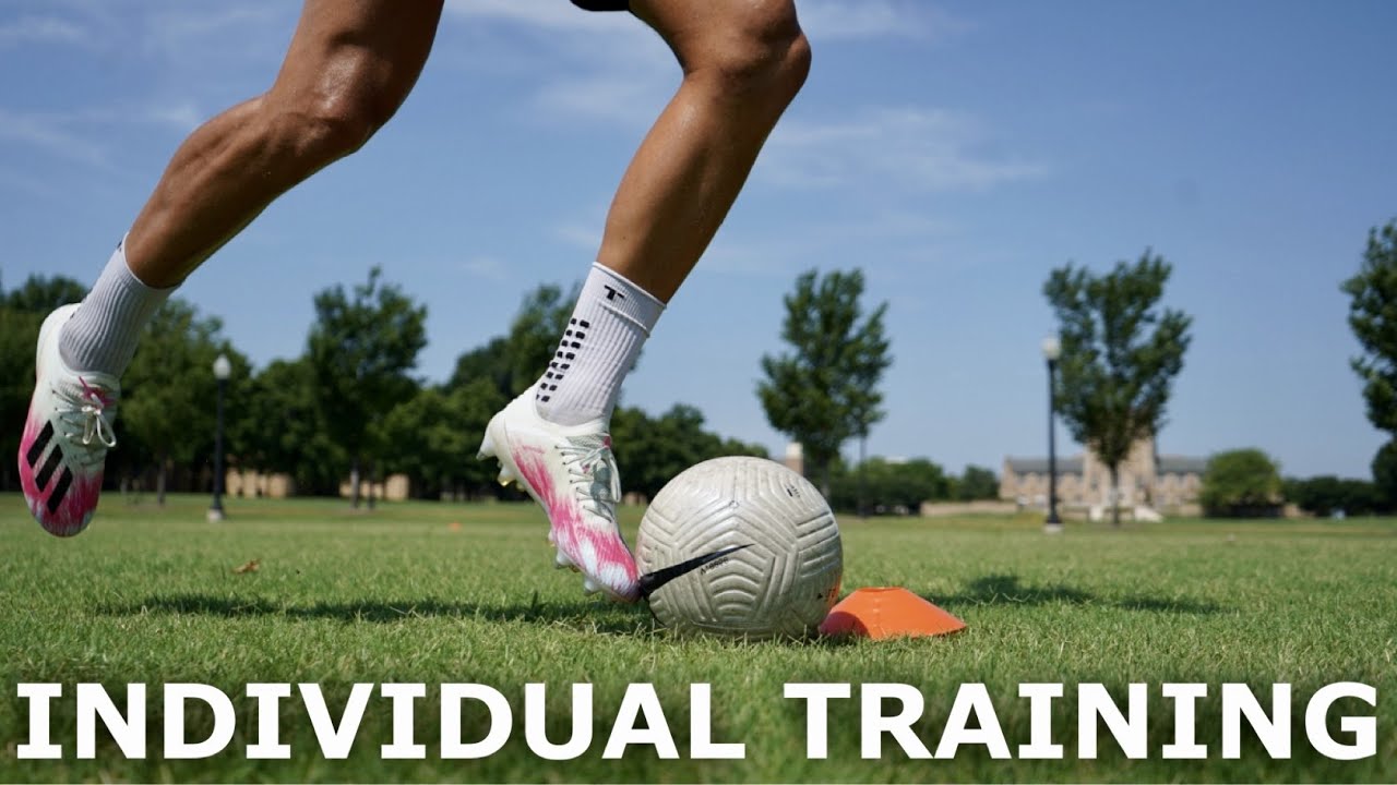 My Full Individual Football Fitness Training Session | A Day In The ...