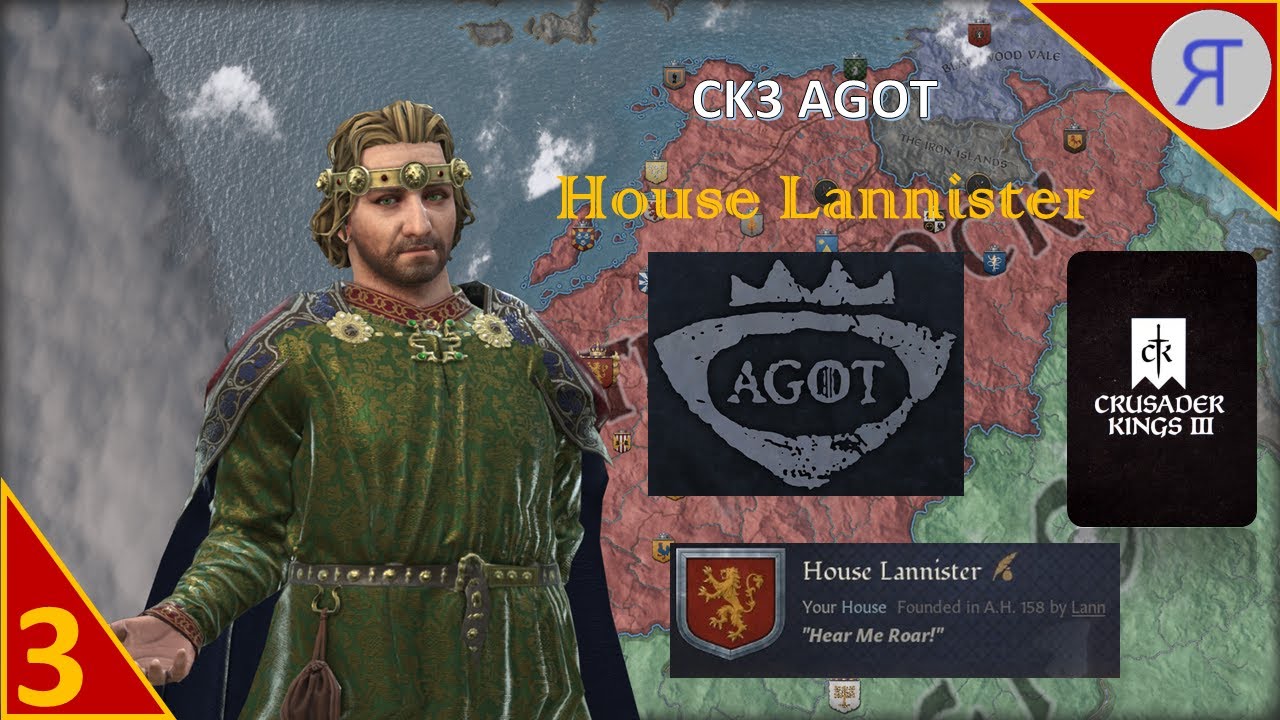 HOUSE LANNISTER! CK3 A Game of Thrones Roleplay, Ep. 3 - YouTube