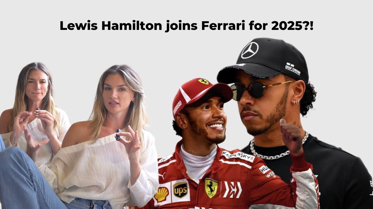 Lewis Hamilton officially joins Ferrari in 2025! - YouTube