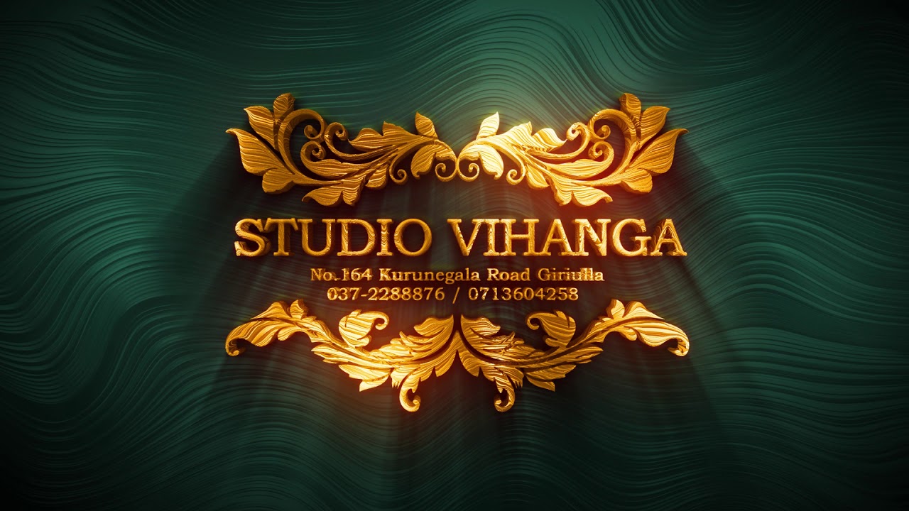 STUDIO VIHANGA Golden logo - YouTube