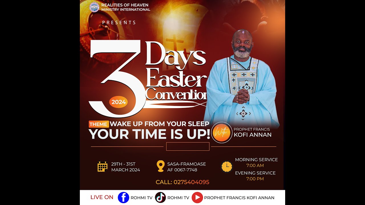 EASTER CONVENTION DAY 2 MORNING || 30TH MARCH 2024 - YouTube
