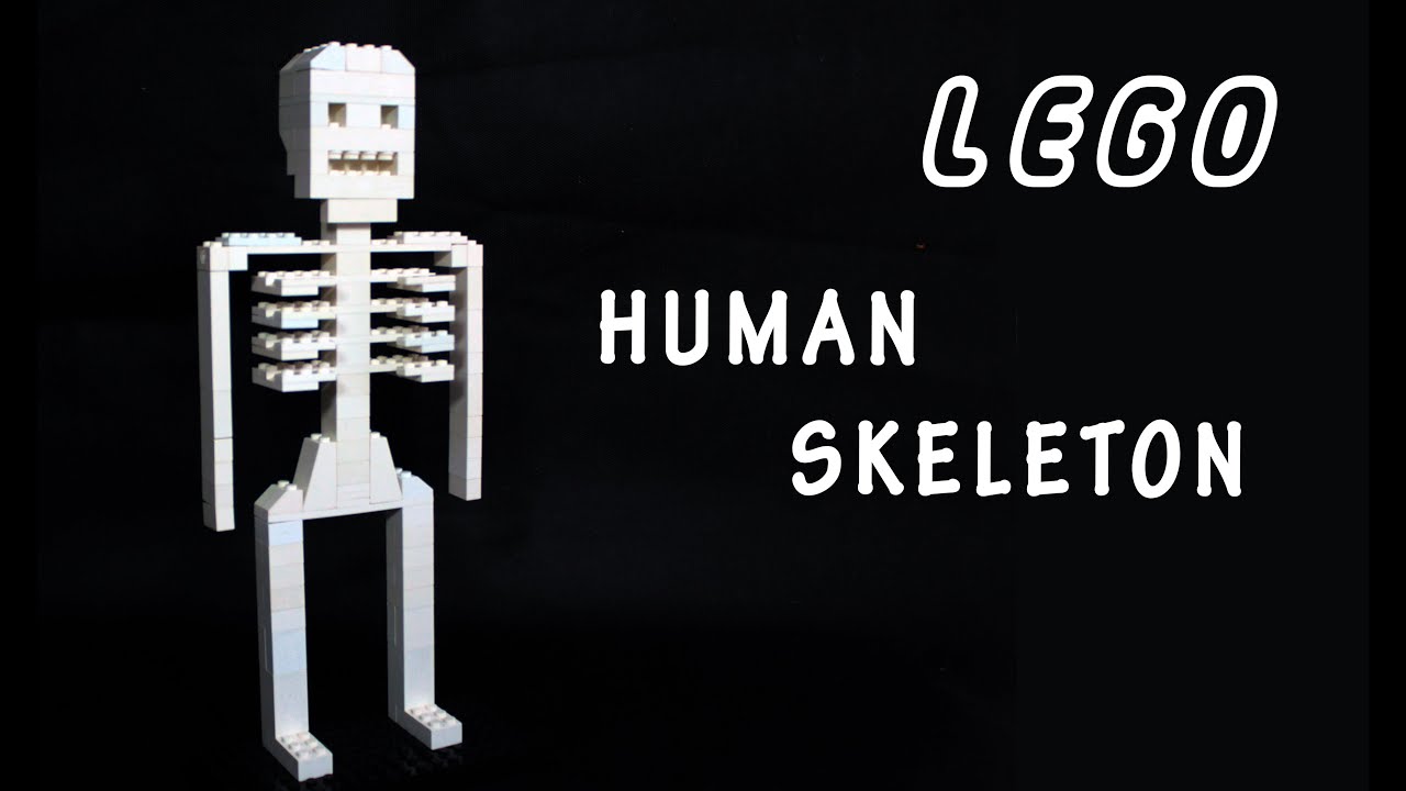 HOW TO BUILD #LEGO HUMAN #SKELETON - YouTube