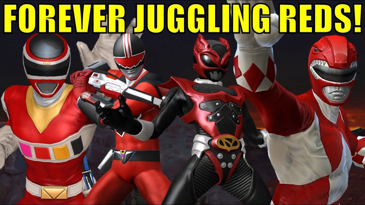 Forever Juggling Reds! | Power Rangers Legacy Wars Challenge - YouTube