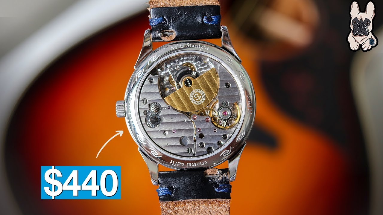 BEST LOOKING Affordable MOVEMENT? - Solas Starlight Watch Review - YouTube