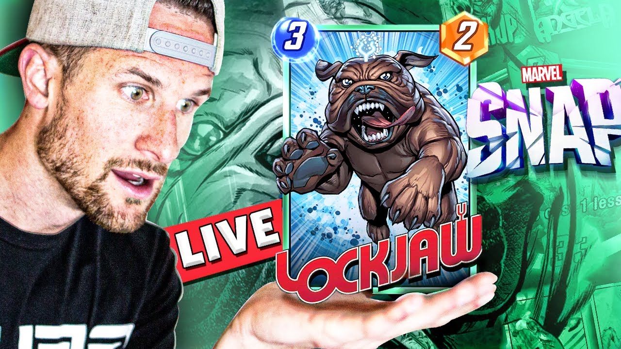 LIVE - LOCKJAW- Is He Any Good in Marvel Snap? - YouTube