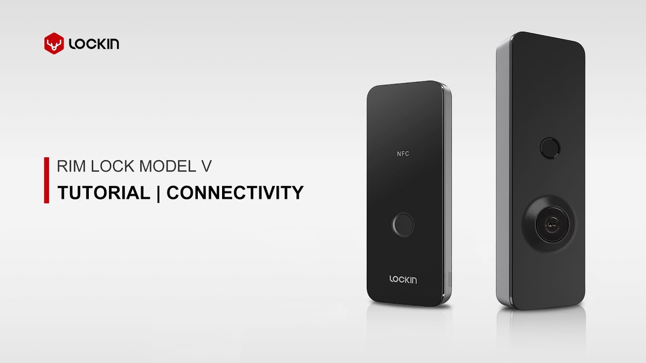LOCKIN SMART RIM LOCK MODEL V | CONNECTIVITY - YouTube