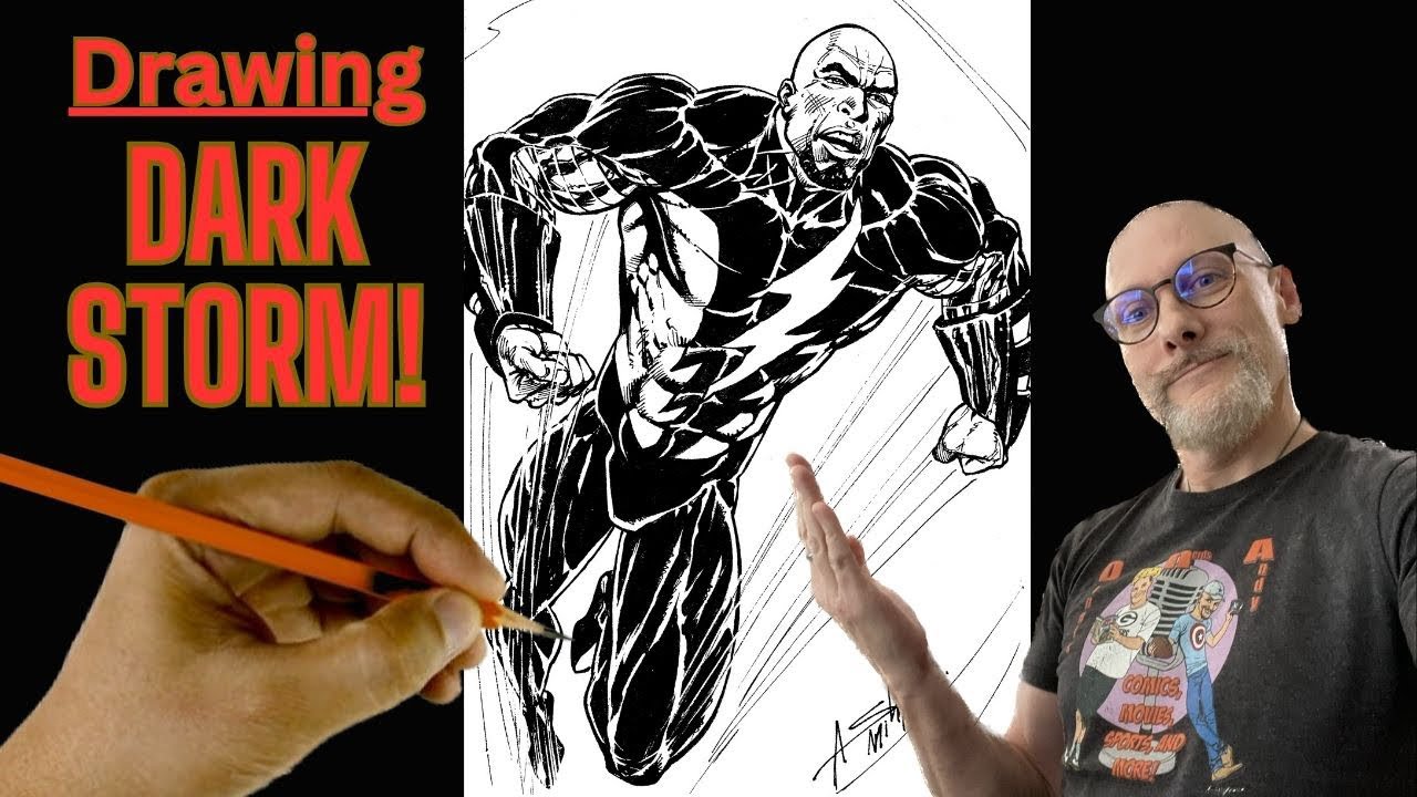 Drawing Kevin Grevioux’s DARKSTORM! - YouTube