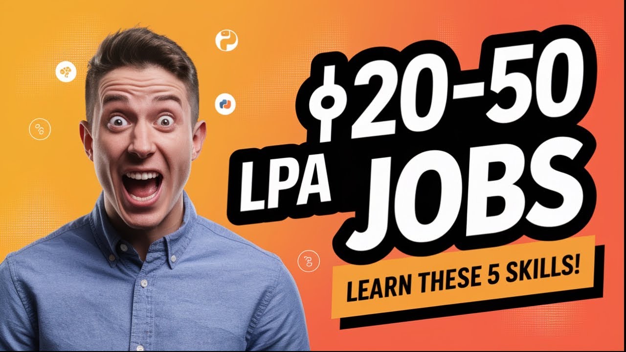 Top 5 Data Science Skills to Land a ₹20-50 LPA Job - YouTube