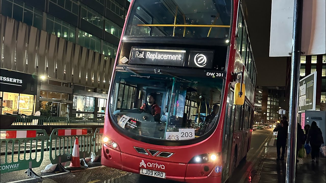 *Bus Now Withdrawn*LJ09 KRO Arriva London 09Reg VDL/ DB300 Wright ...