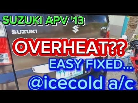 TIPS/DIY-SUZUKI APV' 2013 ..OVERHEAT??? WATCH THIS....🔥🔥💦 - YouTube