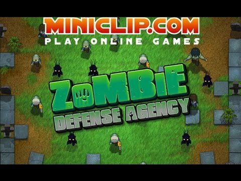 Flash Games - Zombie Defense Agency - Part 3 - YouTube