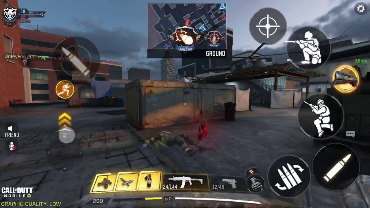 First game on HighRise - YouTube