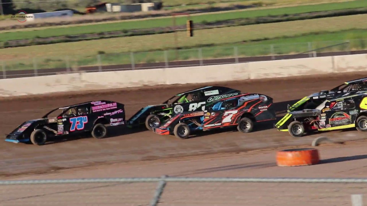 Millard County Raceway IMCA Modified Heat Races 8/23/19 - YouTube