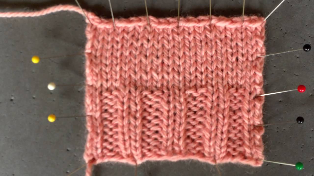 Blocking Ribbing-Tip of the Week-07/10/15 - YouTube