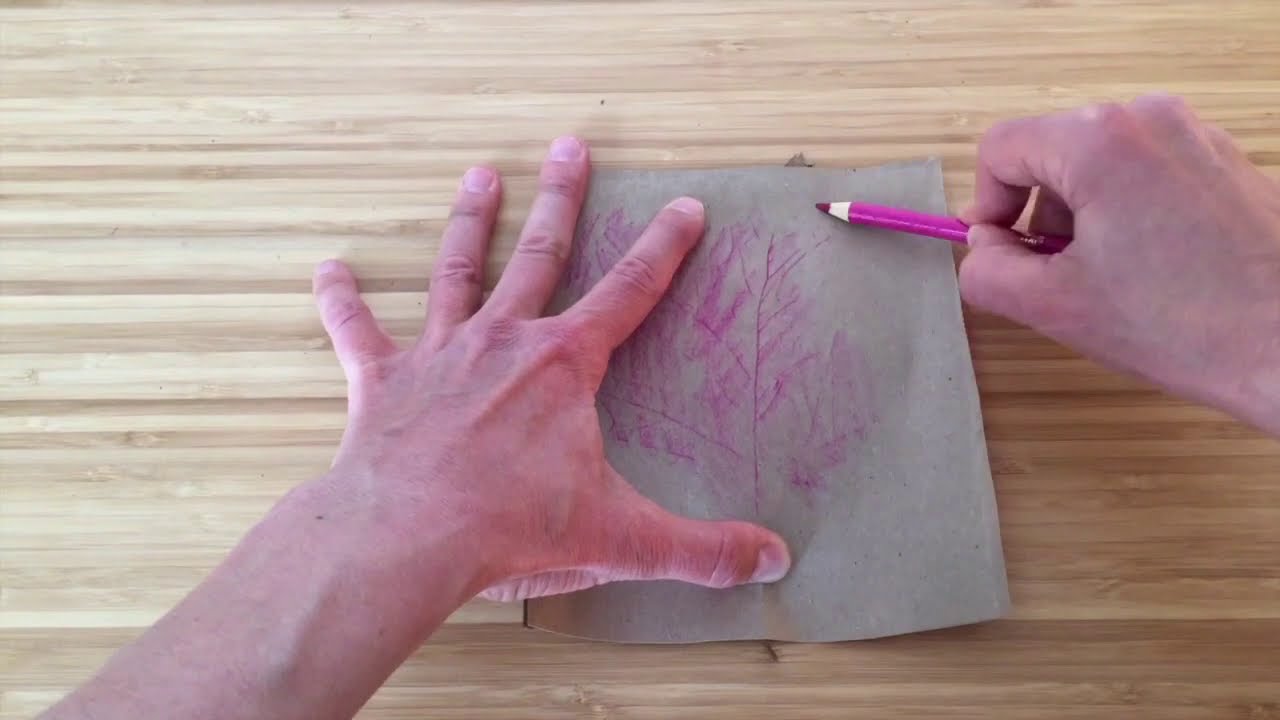 Make a Nature Rubbing | Art Project for Kids | Happy Earth Day! - YouTube