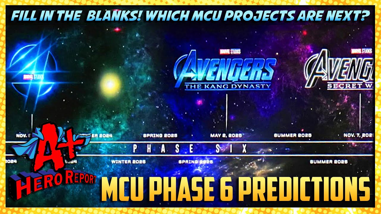 MCU Phase 6 Predictions: FILL THE TIMELINE! | Unannounced MCU Projects ...