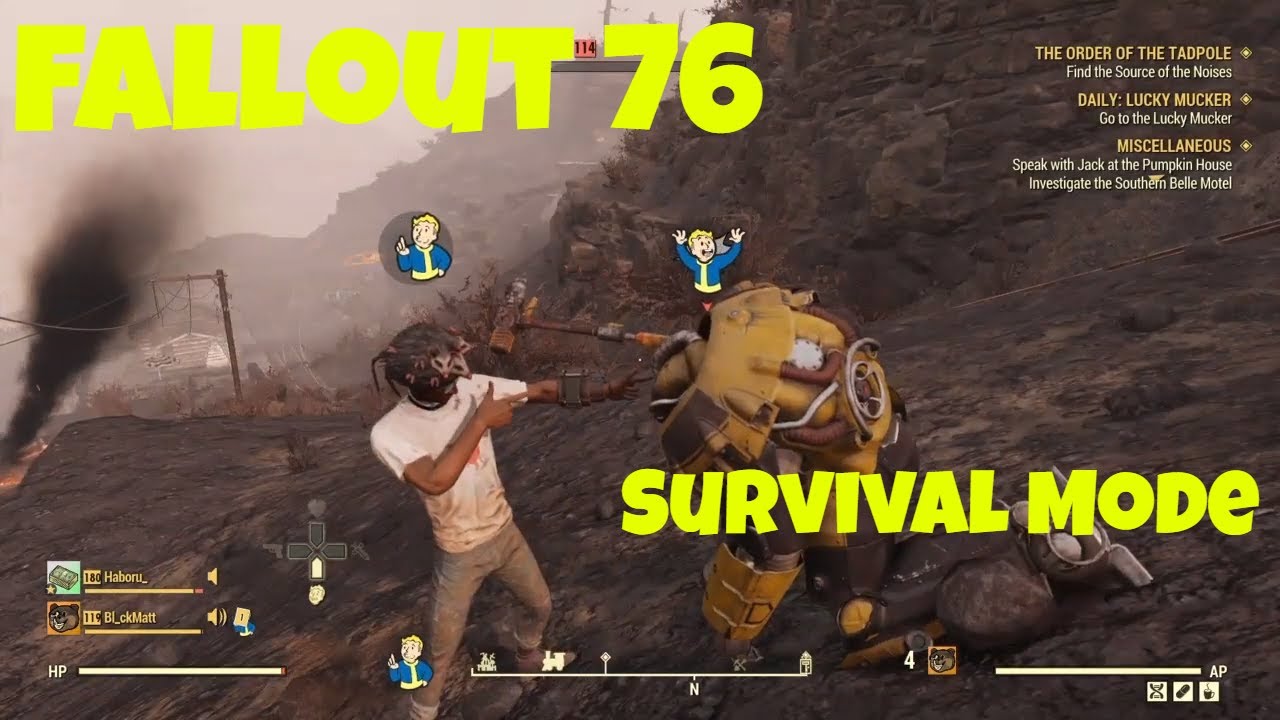 Fallout 76 PvP Trolling / Comedy / Griefing / Dual Survival Mode ...