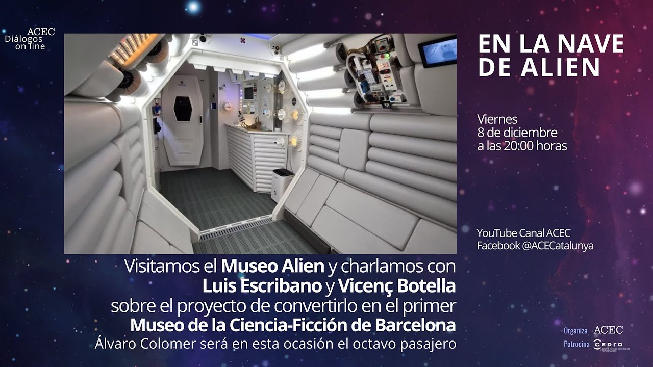 Luis Escribano y Vicenç Botella - Museo Alien de Barcelona - Diálogos ...