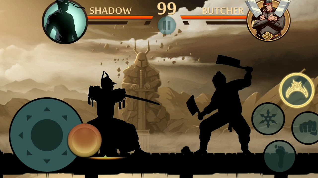 [SHADOW FIGHT 2][DEFEATED THE GATES OF SHADOWS] - YouTube