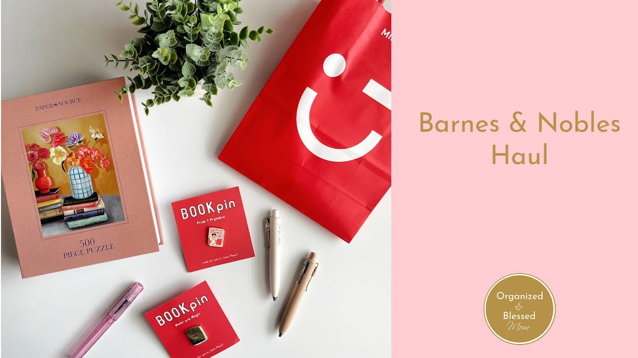 Barnes & Nobles Mini Haul | Cute Journal & Craft Finds - YouTube