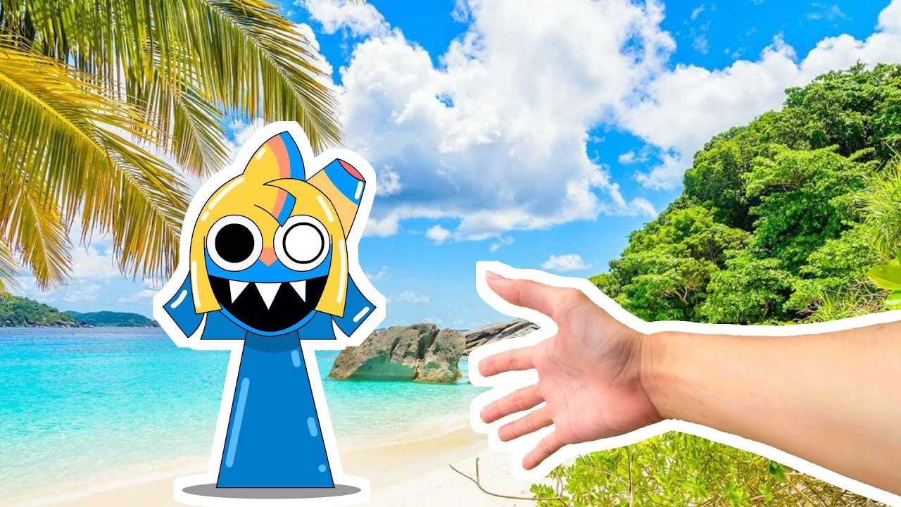 Sprunki Yatta in Real Life! Yatta Goes to the Beach | Fun Animation ...