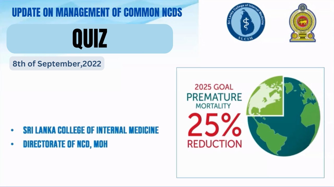Quiz - Management of Common NCDs - YouTube