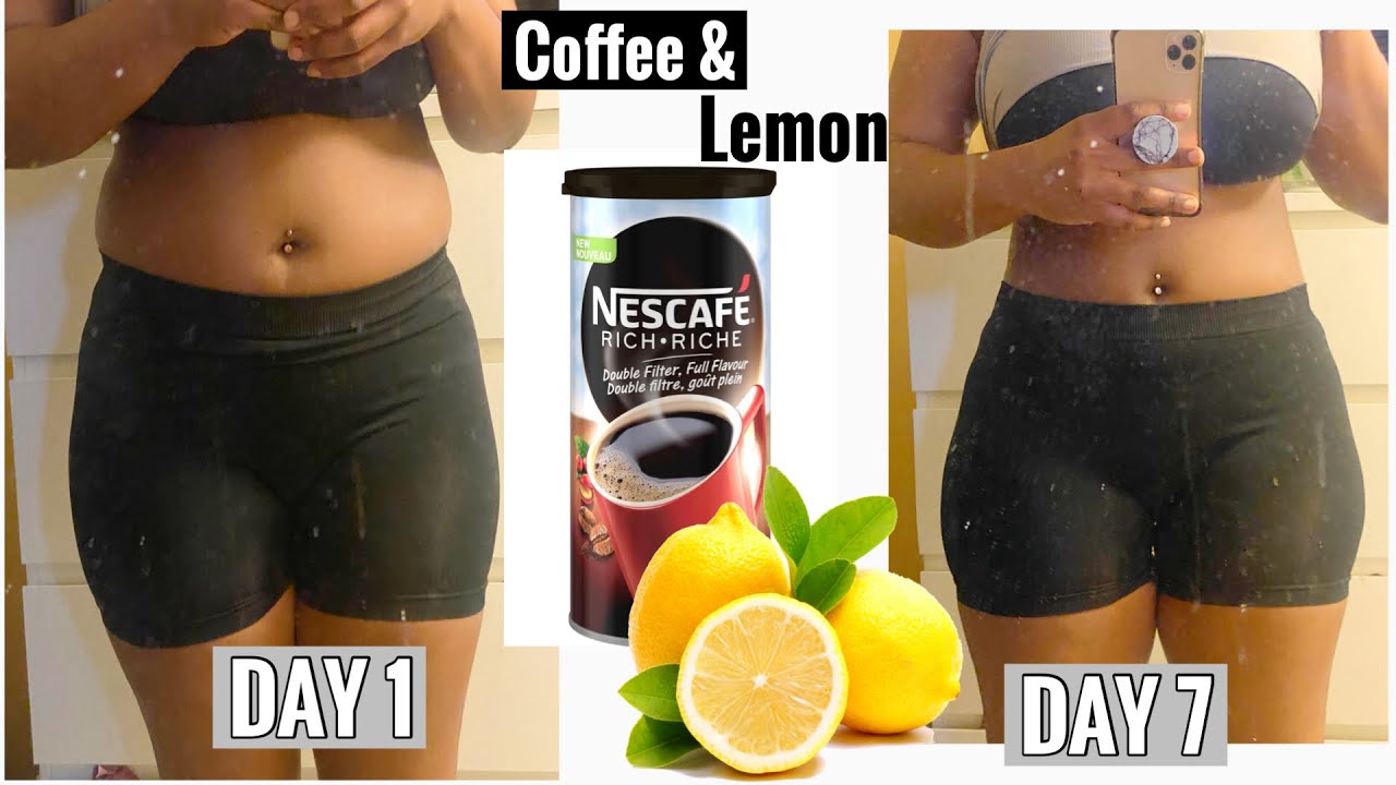 I Tried COFFEE and LEMON for 7 days STRAIGHT! - Weight Loss Results *no ...