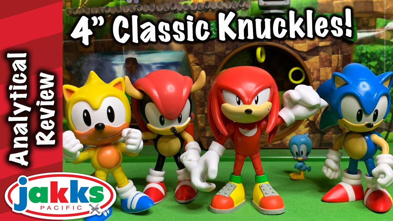 4 Inch Classic Knuckles Figure - YouTube