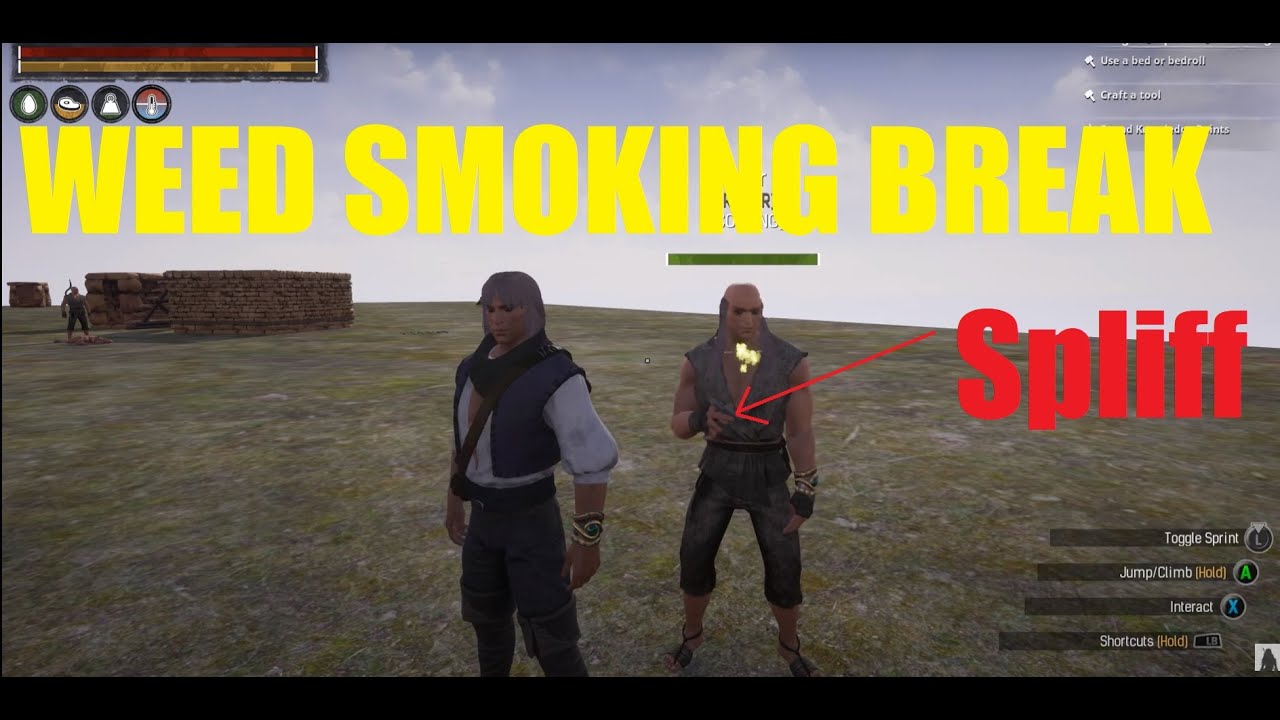 WEED SMOKING - Conan Exiles - YouTube