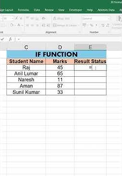 if function I excel important function I excel interview questions I # ...