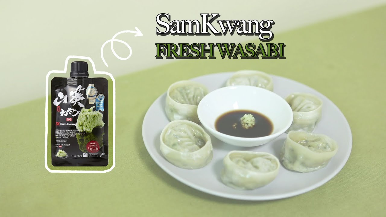 (#FOODMOVIE 42) 와사비 만두 with 삼광999 생와사비 - YouTube