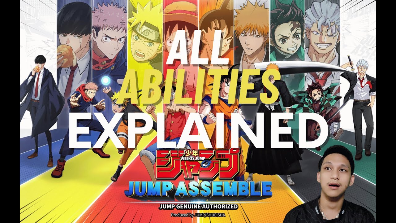 Jump Assemble | All Active Abilities Explained | Tagalog - YouTube