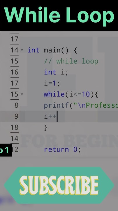 While Loop Loops C Language C Pani Hai Whileloop Education Youtube