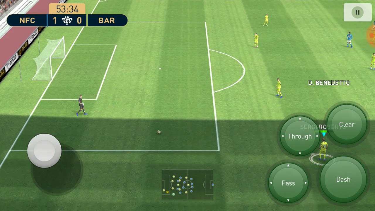 PES mobile gameplay #3 - YouTube