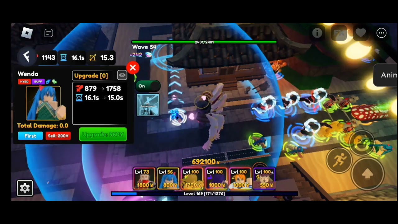 easy ways to infinite Buff on Orwin and Wenda Part 2 Anime Adventure ...