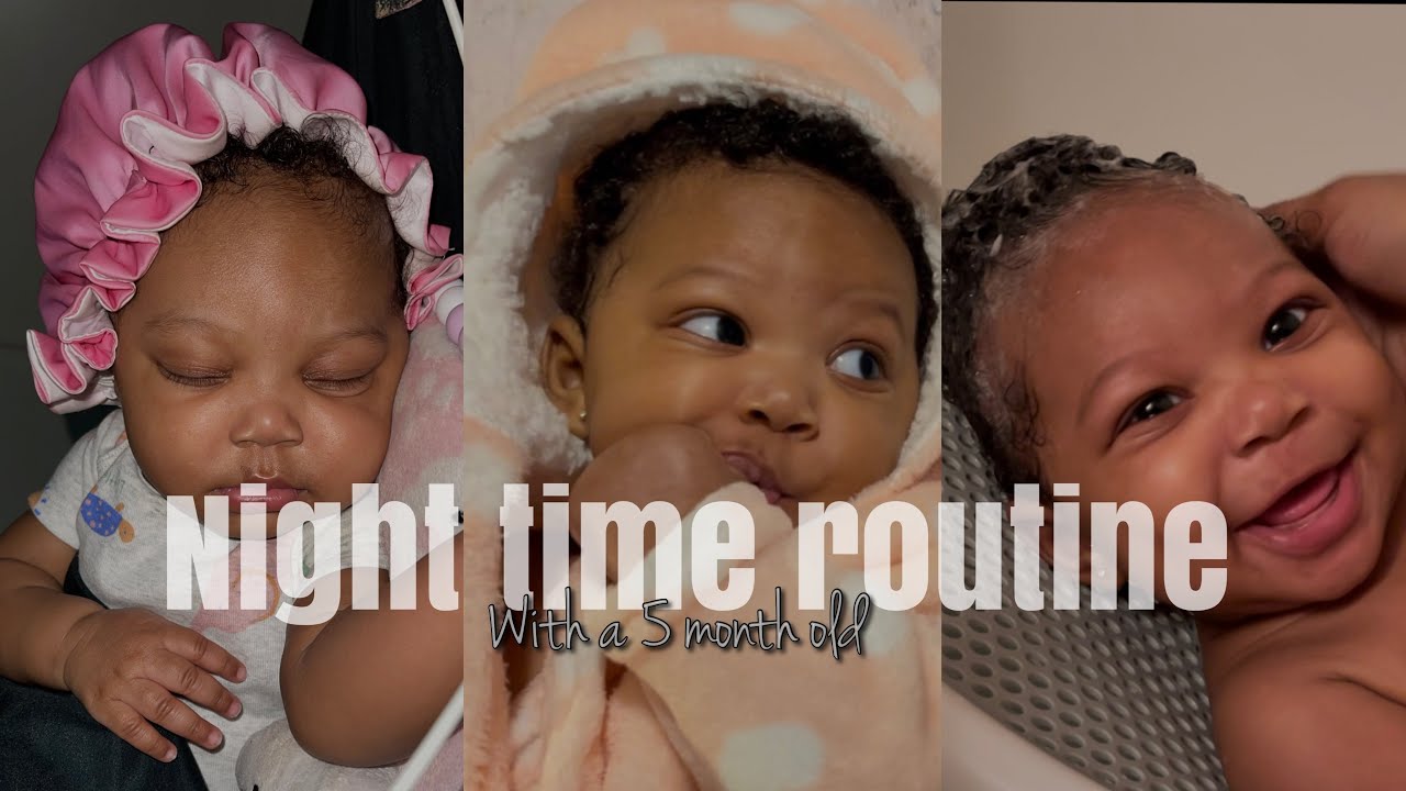 Realistic NIGHT TIME ROUTINE | with a 5 month old💕 - YouTube