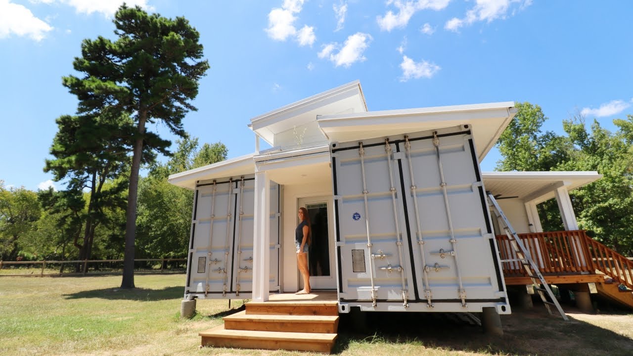 COME ON IN | Front Entry For Our Container Home - YouTube