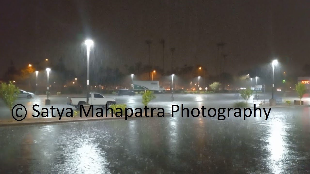 Monsoon Storm on October 5th, 2022 in Tempe, AZ, USA - YouTube