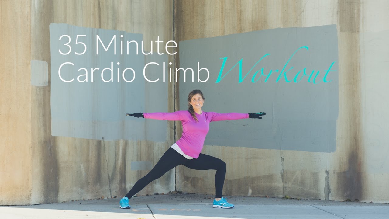 outdoor 35-minute cardio + strength circuit workout - YouTube