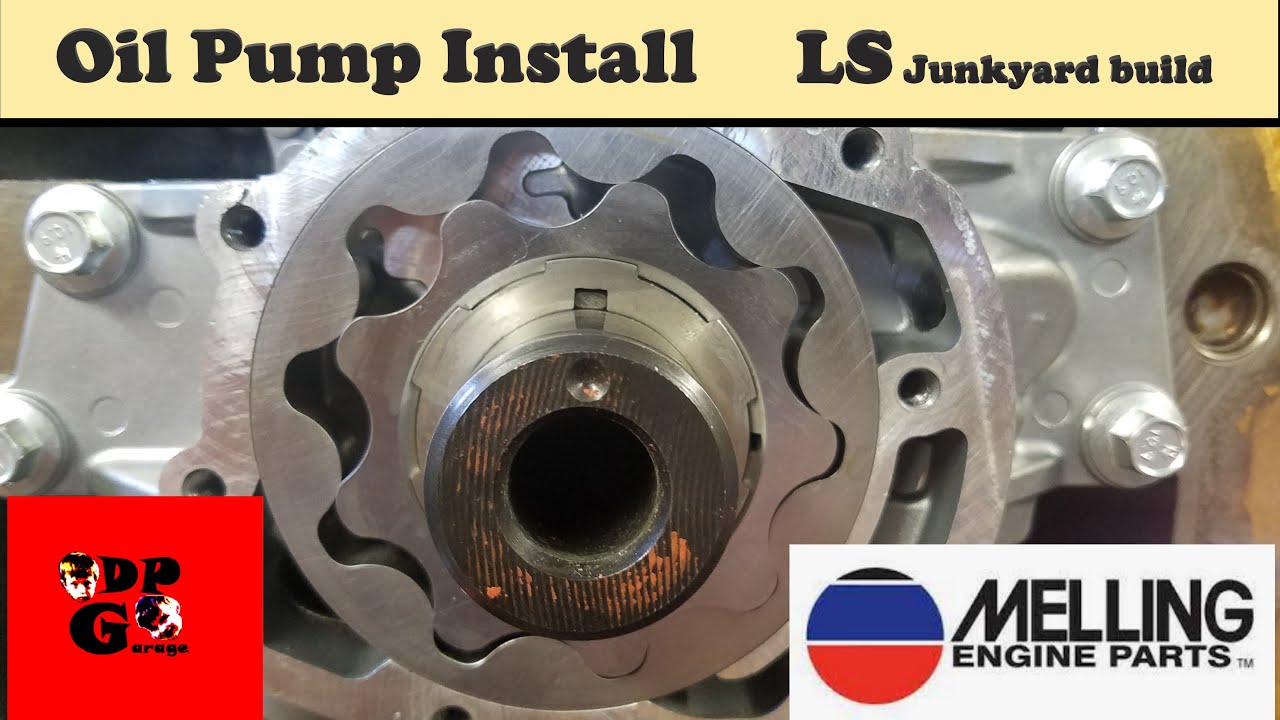 LS SWAP. How to install MELLING OIL PUMP. 2 kid brothers rebuild a ...