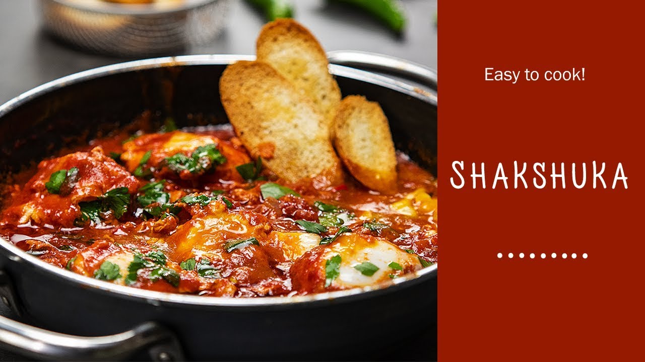 How to Make Shakshuka - Eggs In Tomato Sauce / Food Channel L - A New ...