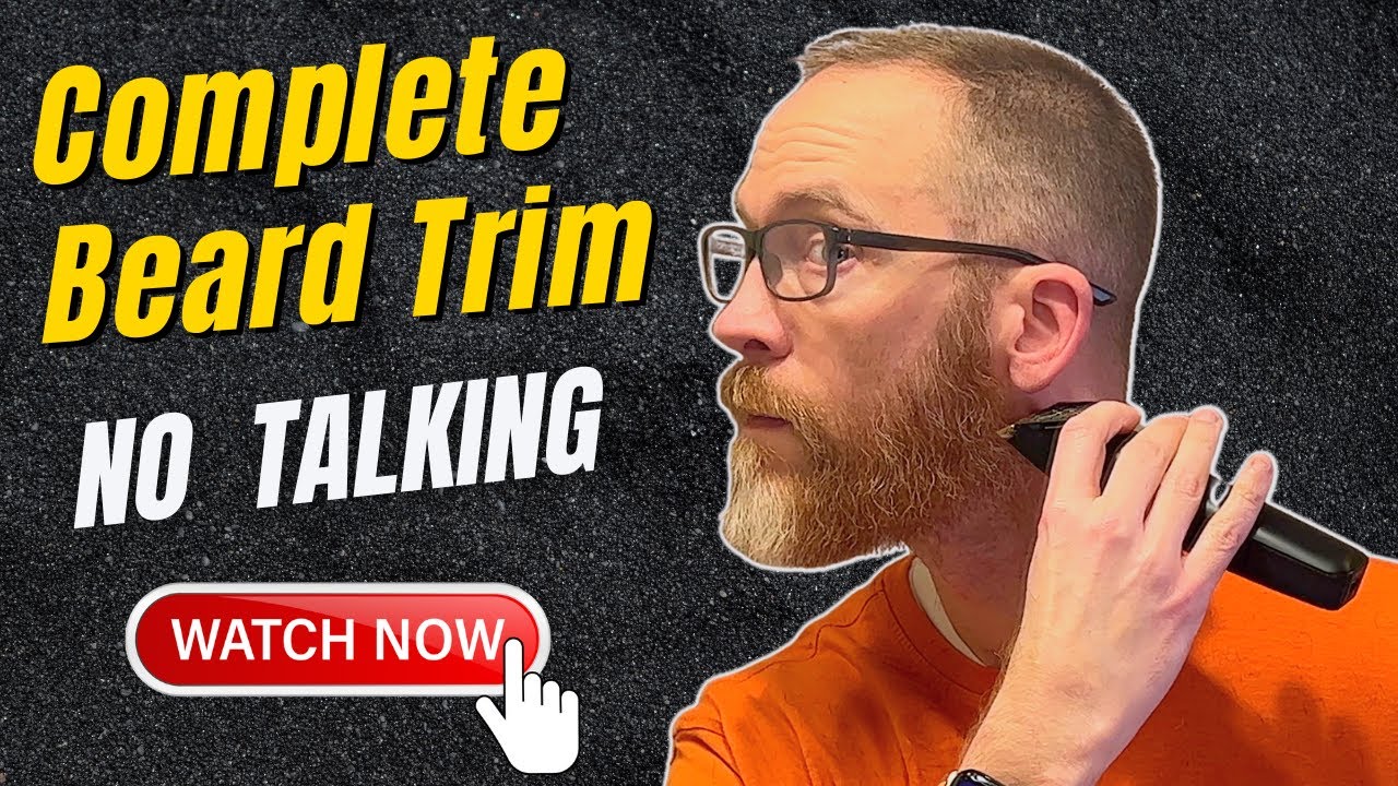 Complete DIY Beard Trim - YouTube