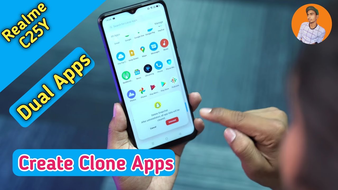 How To Create Dual Apps in Realme C25Y , Realme C25Y Main Apps Clone ...
